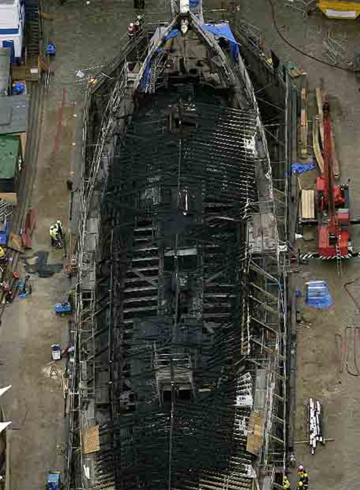 El 'Cutty Sark' tras el incendio | Internacional | EL PAÍS