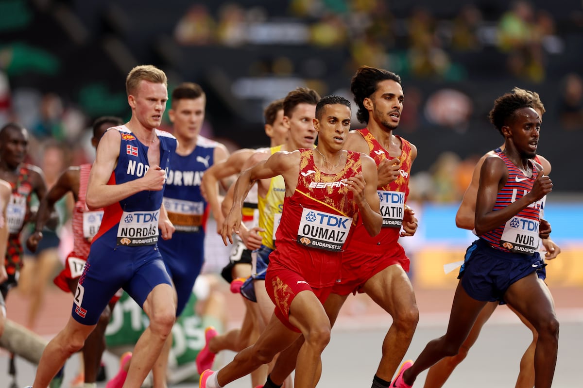 El atleta Ouassim Oumaiz, campeón de España de 5.000m, positivo en un ...