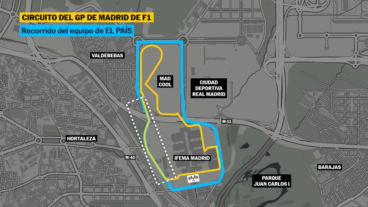 Vídeo | Recorrido por el futuro GP de Fórmula 1 de Madrid: un circuito ...