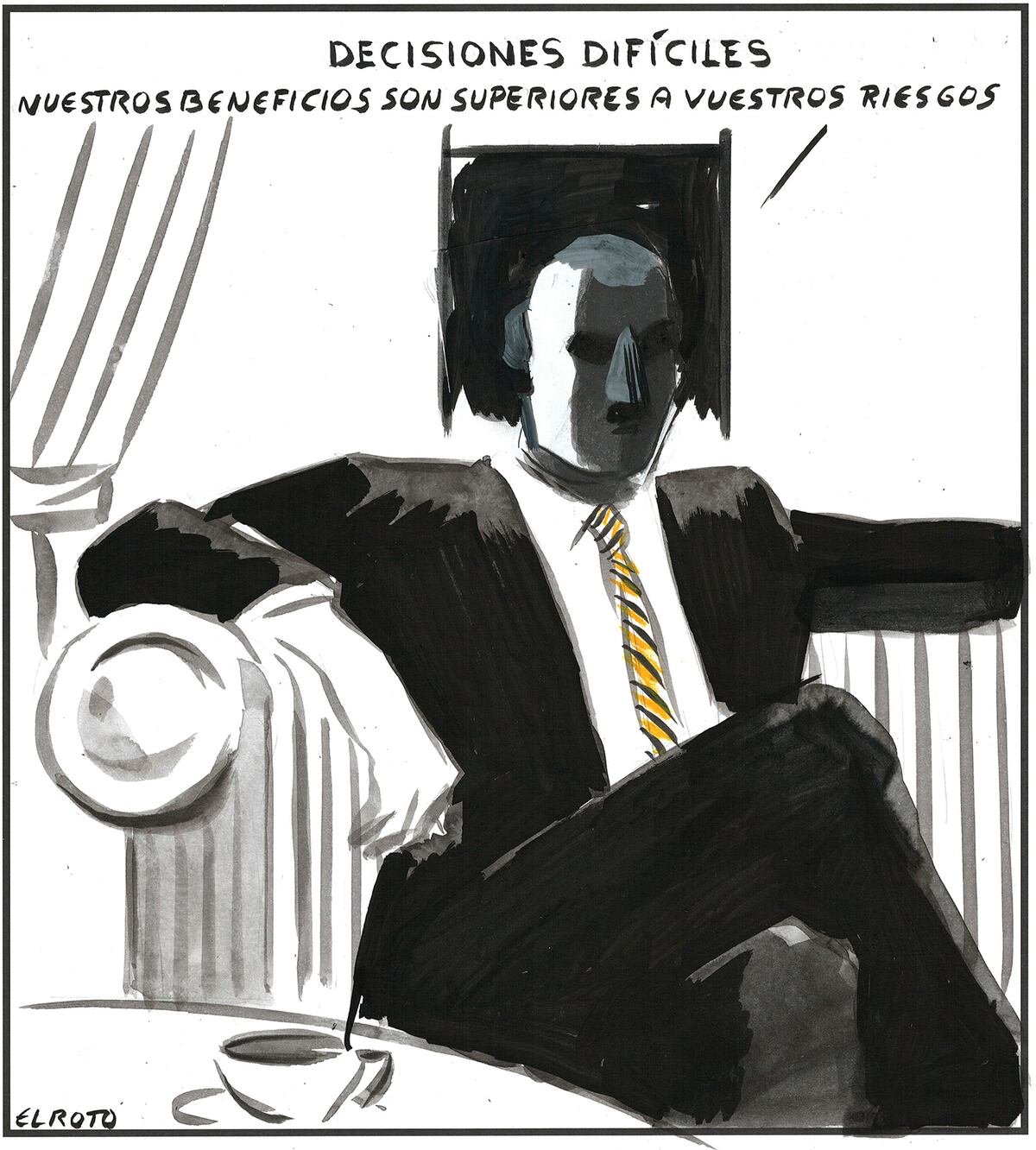 Spanish cartoonist El Roto: El Roto | Opinion | EL PAÍS English