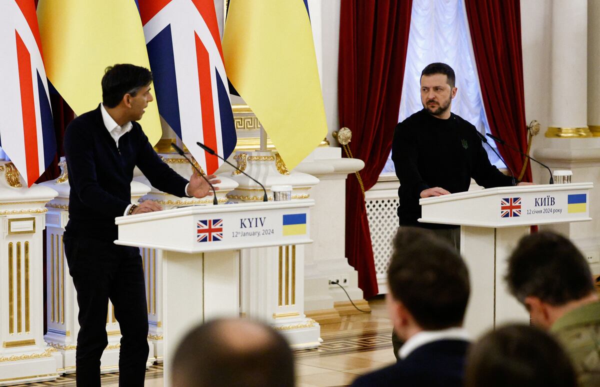 Britain’s prime minister is in Ukraine to offer aid and reassurance of ...