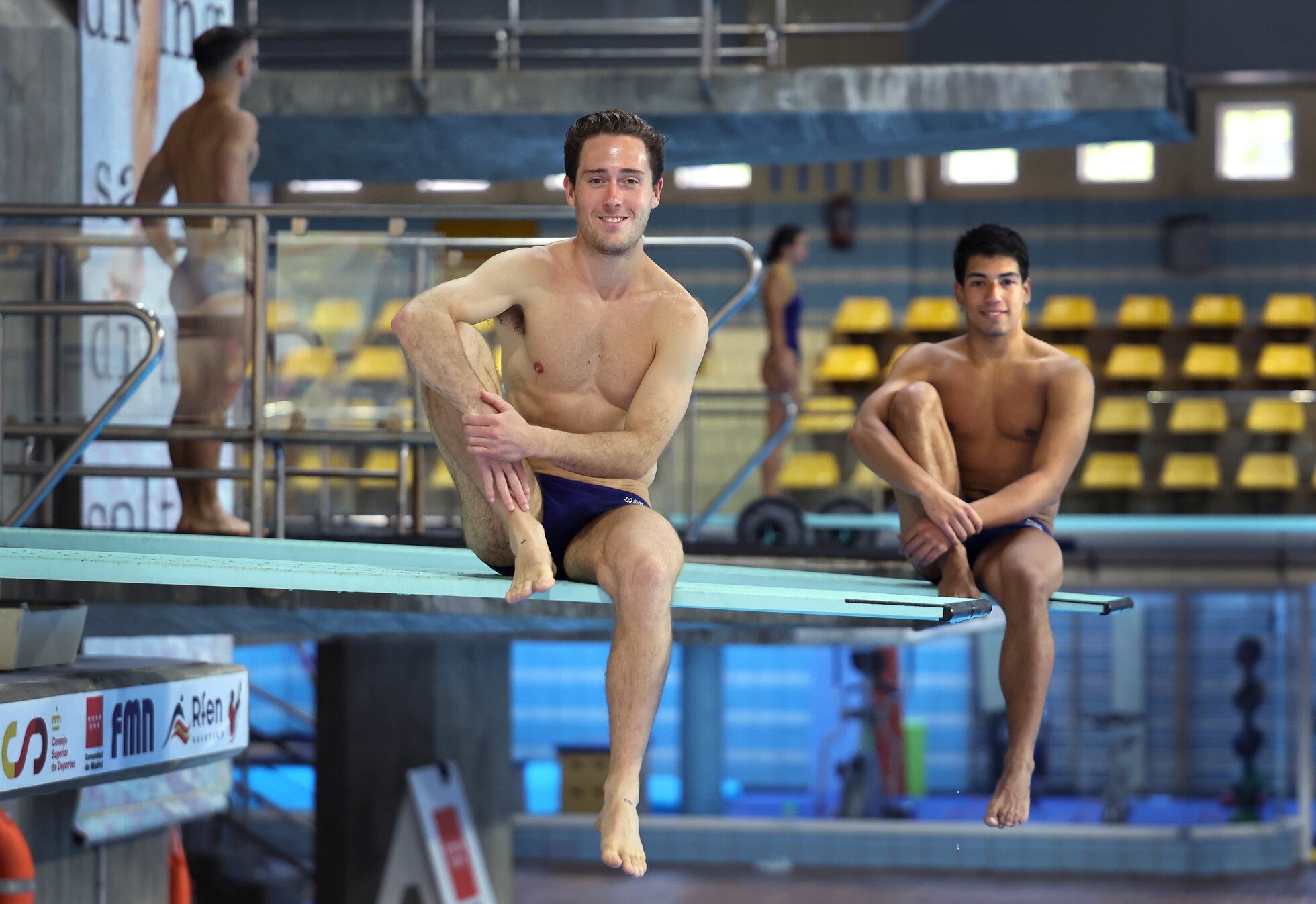 Domenico Rinaldi y Arturo Miranda, el equipo de saltos más competitivo ...