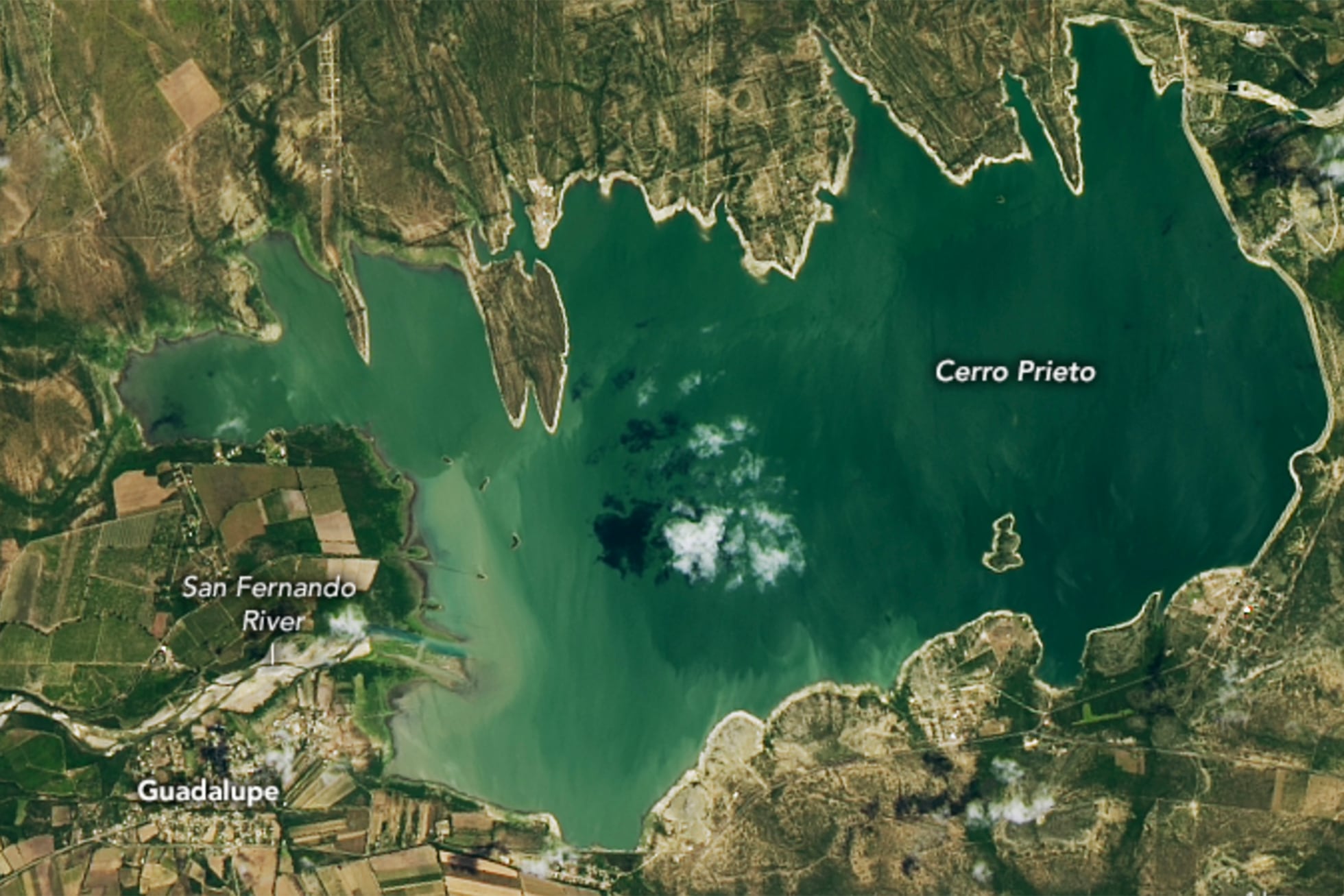 Cerro Prieto: La NASA retrata desde el espacio la sequía extrema en ...