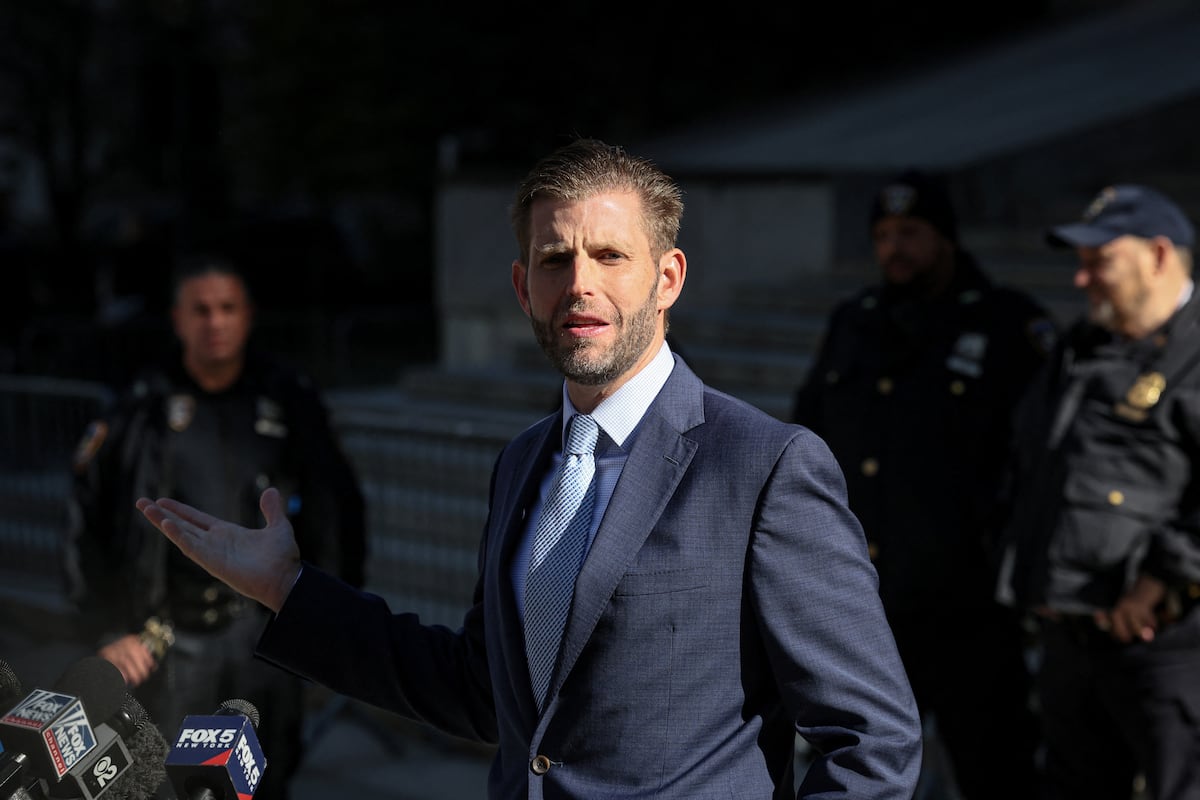Eric Trump testifies in civil fraud trial he relied on accountants for ...