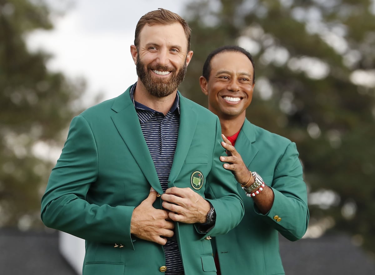 Masters de Augusta: Dustin Johnson arrasa en el templo de Tiger Woods ...