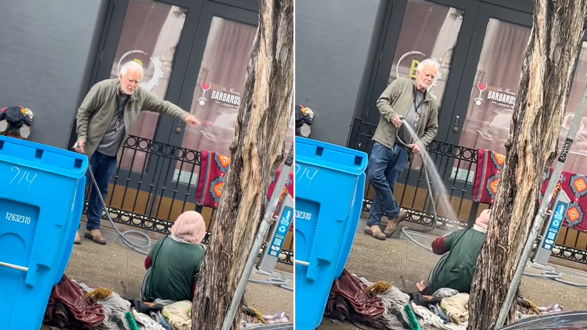 Detenido en San Francisco un hombre que mojó con una manguera a una ...