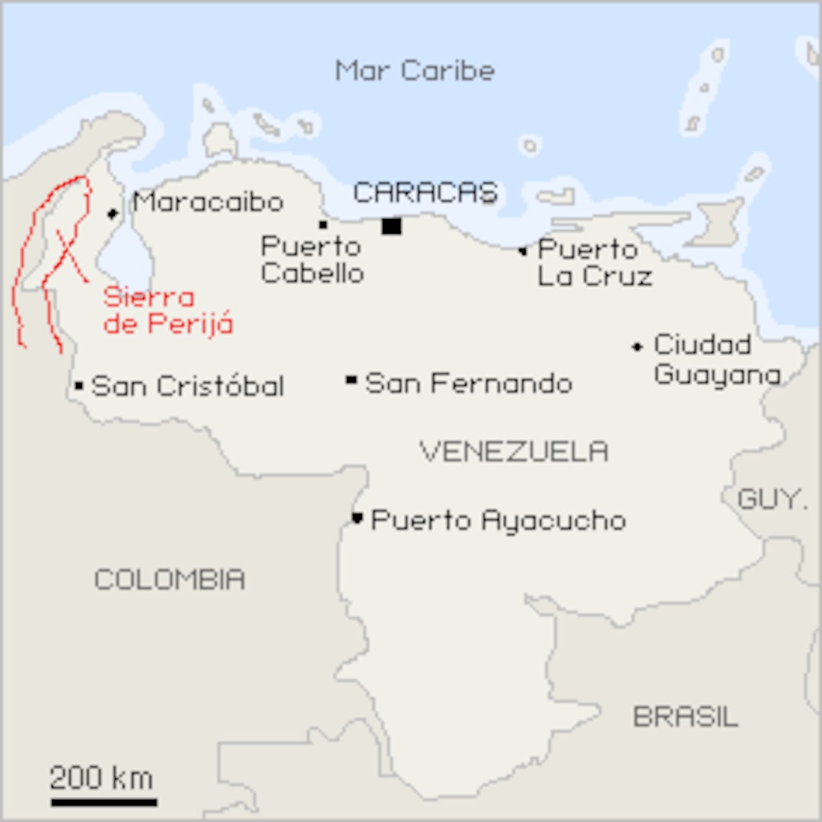 Sierra de Perijá, Venezuela | Internacional | EL PAÍS
