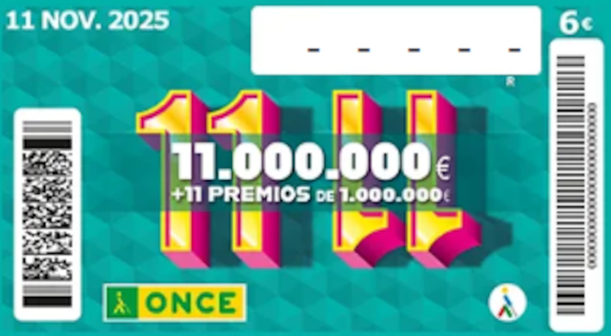Sorteo del 11 del 11 de la ONCE: comprobar los números premiados ...