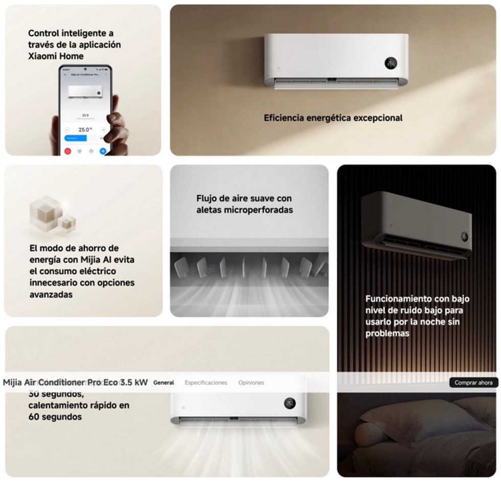 Xiaomi trae a España su aire acondicionado inteligente y autolimpiable ...