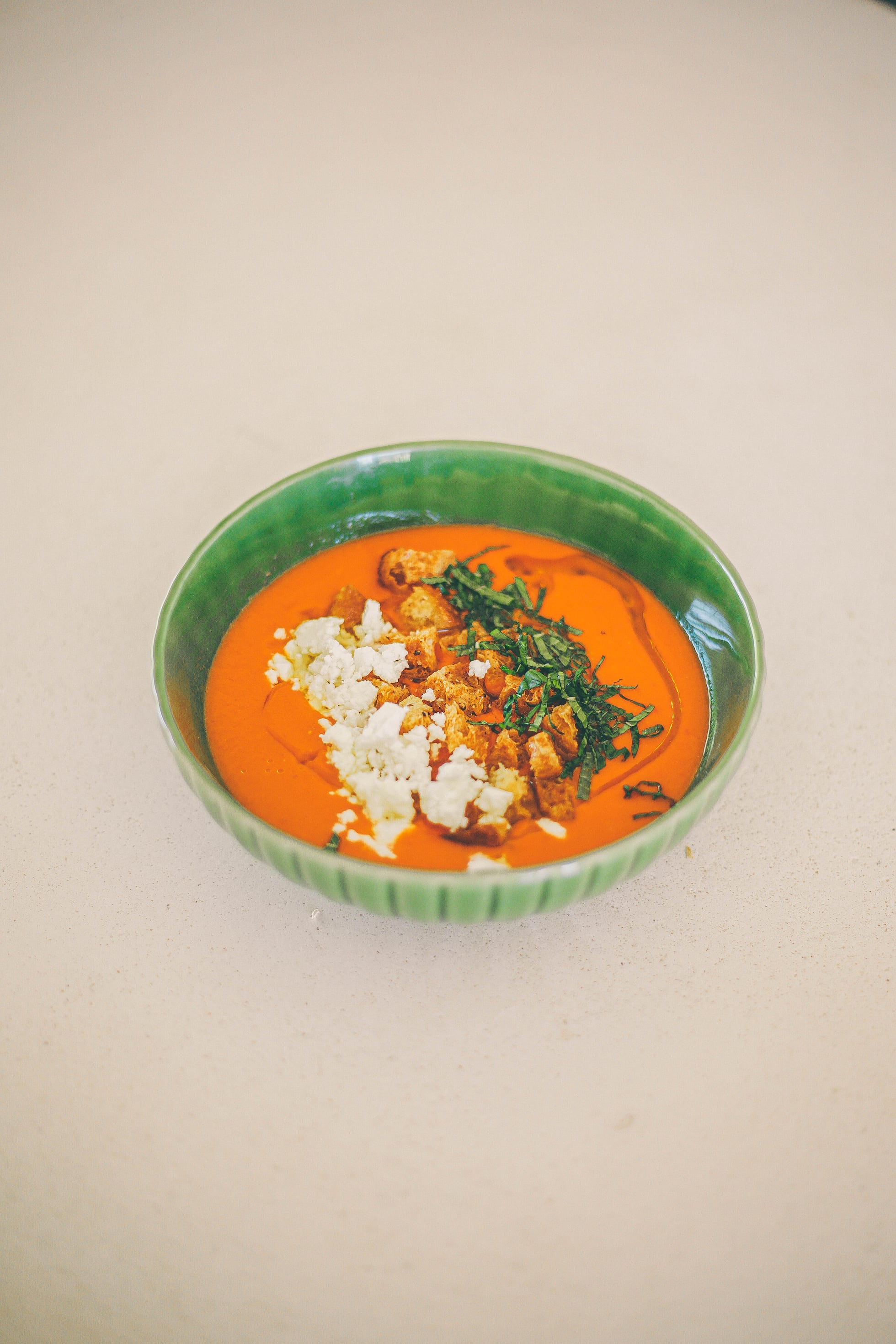 La receta fácil de gazpacho con paraguayos de María Lo | Recetas ...