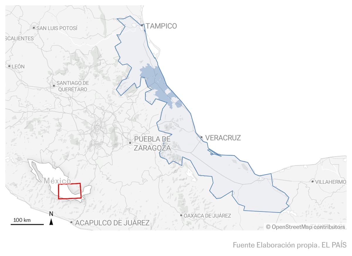 La temporada de lluvias 2025 deja a México bajo el agua: los mapas de ...