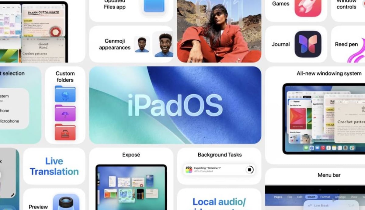 Ya puedes actualizar a iPadOS 26: modelos iPad compatibles y cómo ...