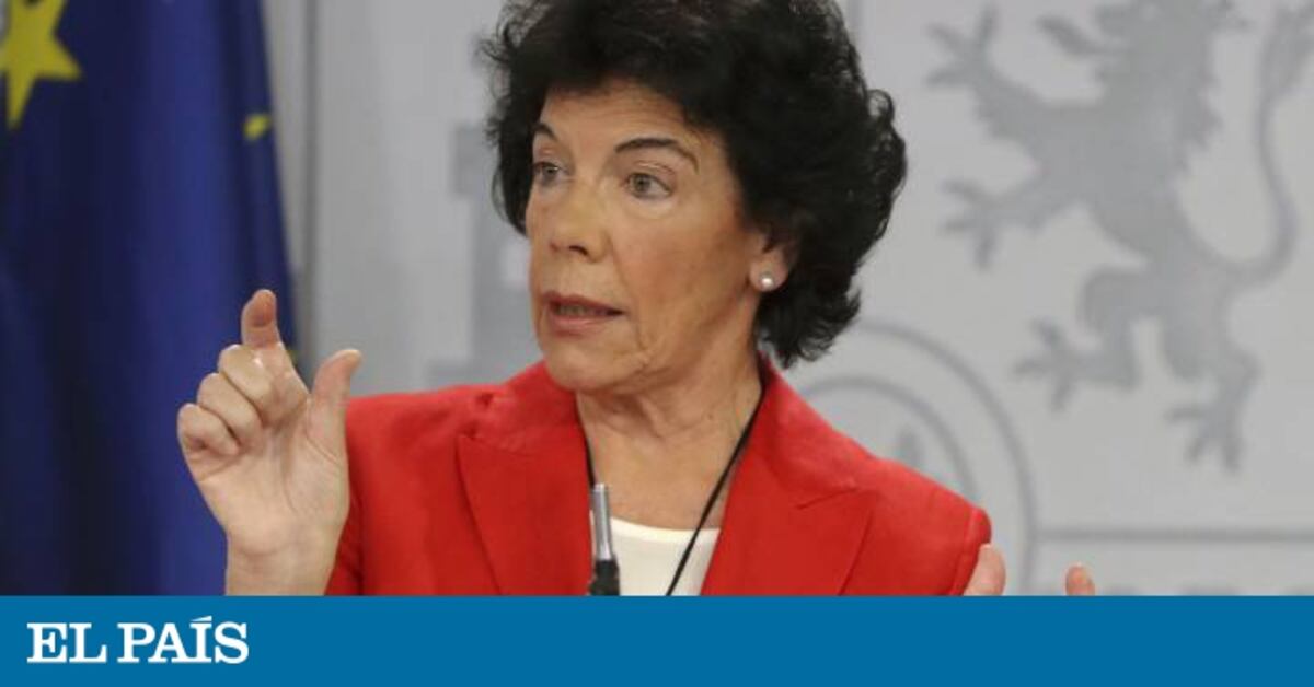 Isabel Celaá, tras el varapalo del déficit: “Vamos a persistir, vamos a ...