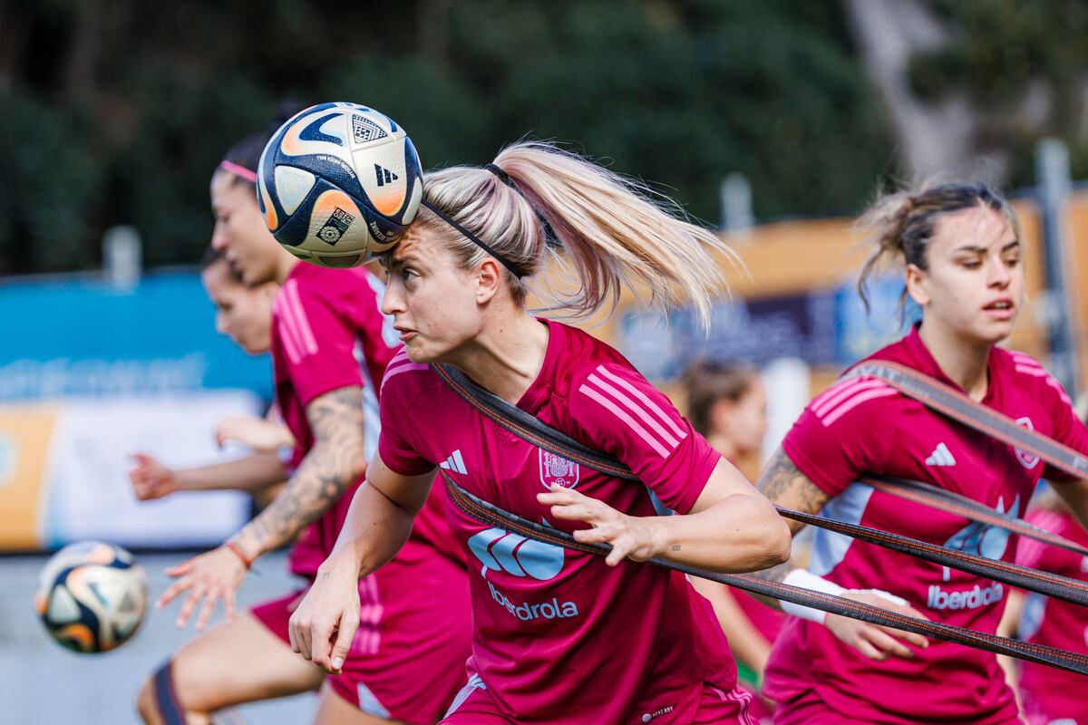 Así se prepara España para la final: ejercicios de fuerza, vídeos de ...