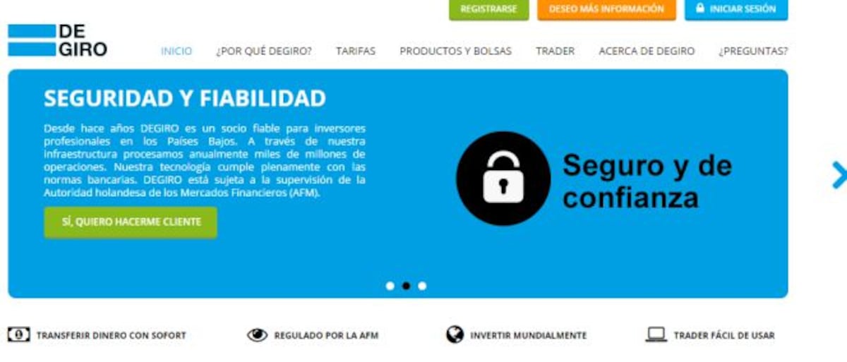 El bróker holandés DeGiro se interesa por Interdin | Mercados ...