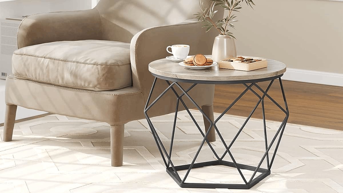 El lote de mesas de centro más vendido en Amazon: de estilo industrial, redondas y elevables ...