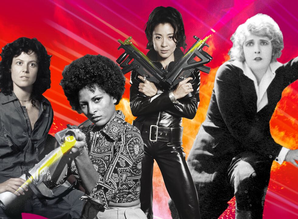 The unsung Hollywood action heroines who paved the way for Michelle ...
