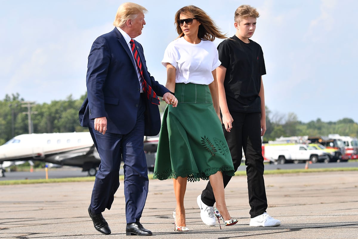 Barron Trump desafía a su padre con una decisión de estilo | S Moda ...