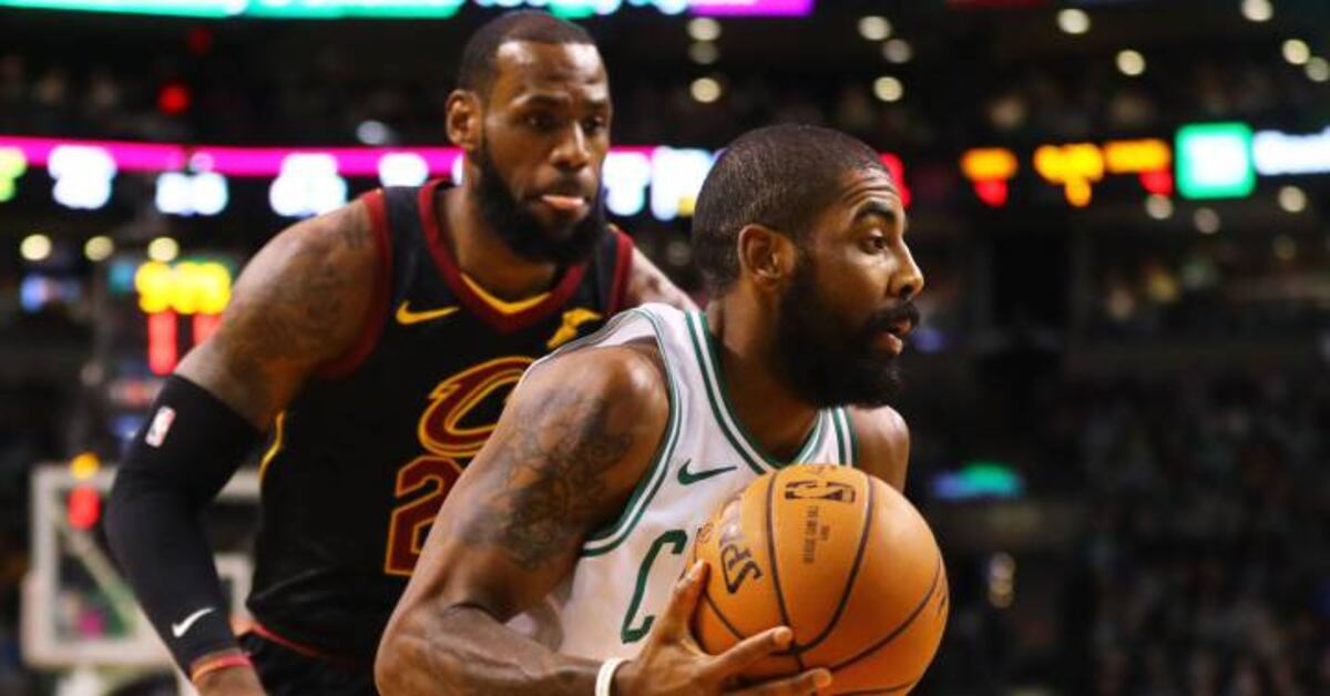Los Celtics de Kyrie Irving vapulean a los Cavaliers de LeBron ...