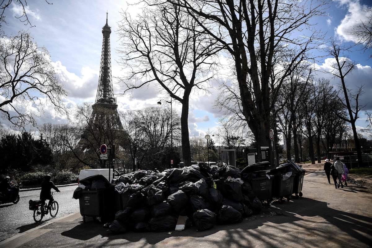 More than 7,600 tons of trash pile up in Paris: ‘There was garbage even ...