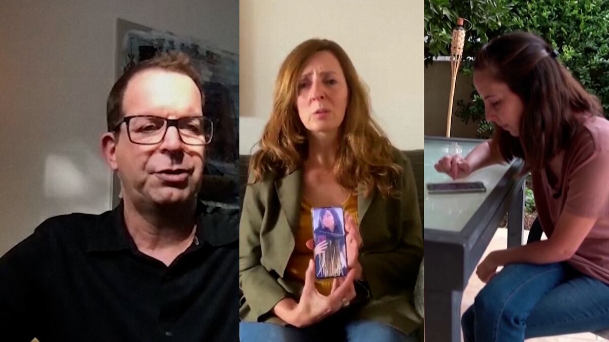 Vídeo | Familiares de secuestrados tras el ataque de Hamás en Israel ...
