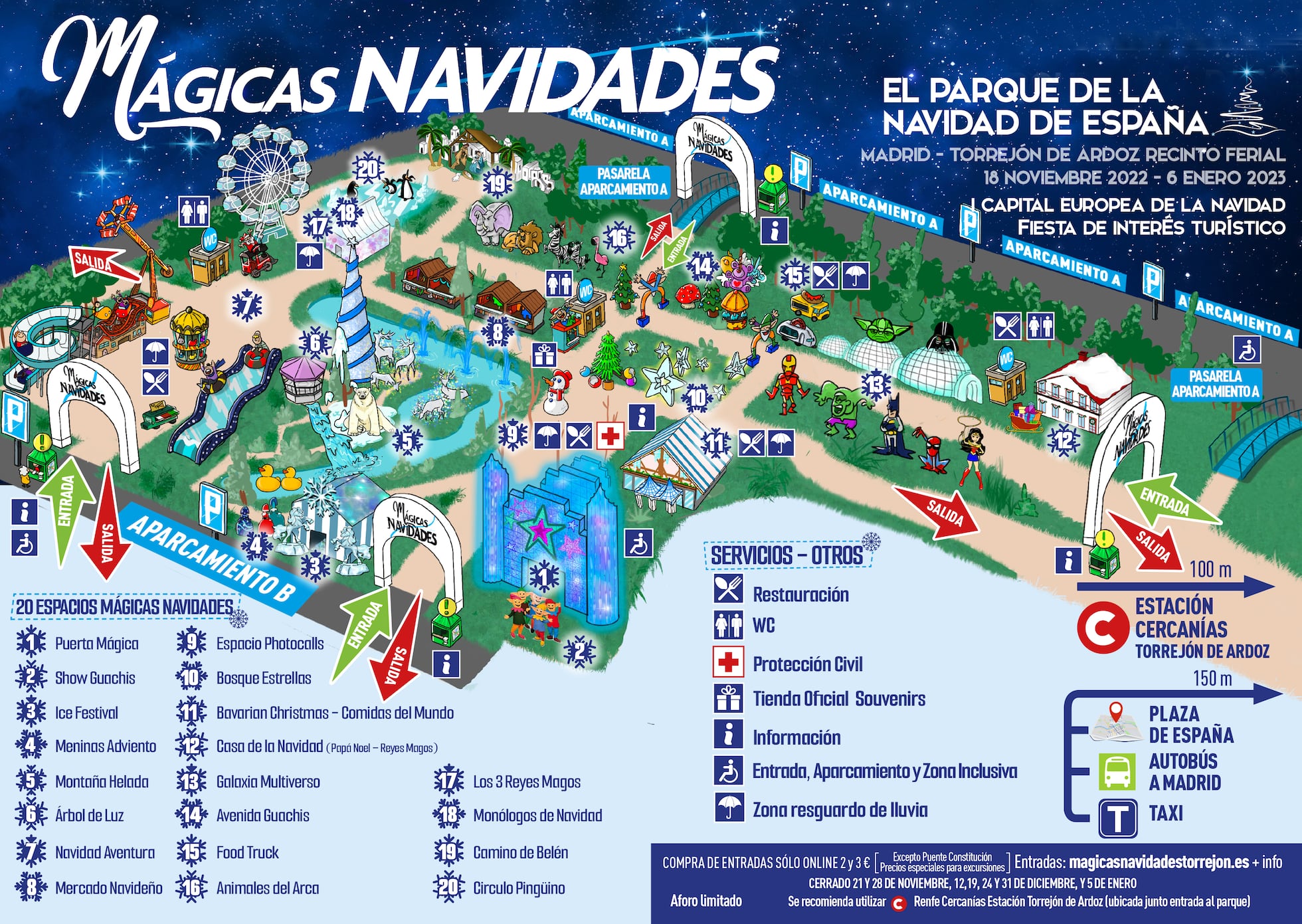 Guía de los parques temáticos de la Navidad en Madrid: ‘Mágicas ...