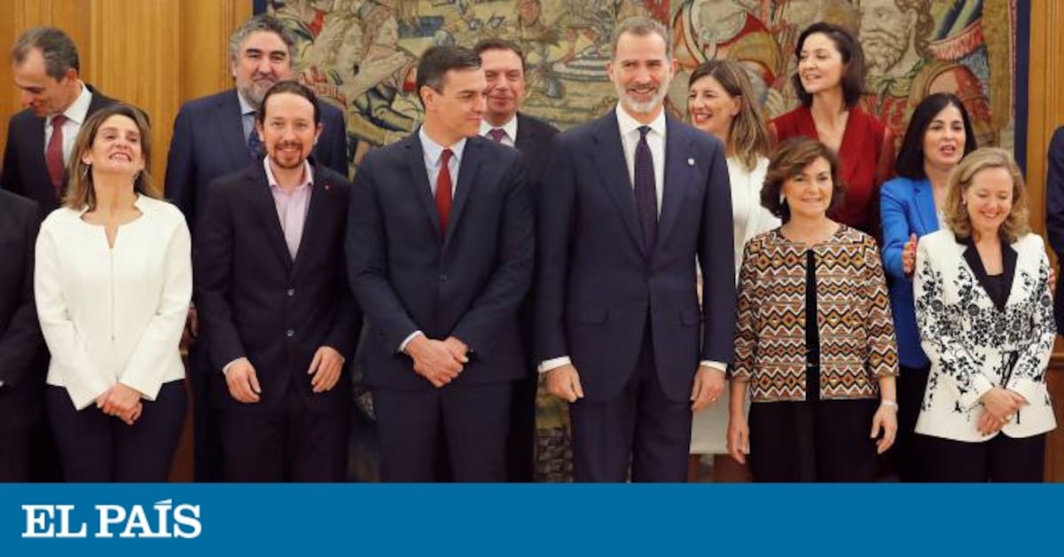 New Spanish government: Spain’s new Cabinet is sworn in before King ...