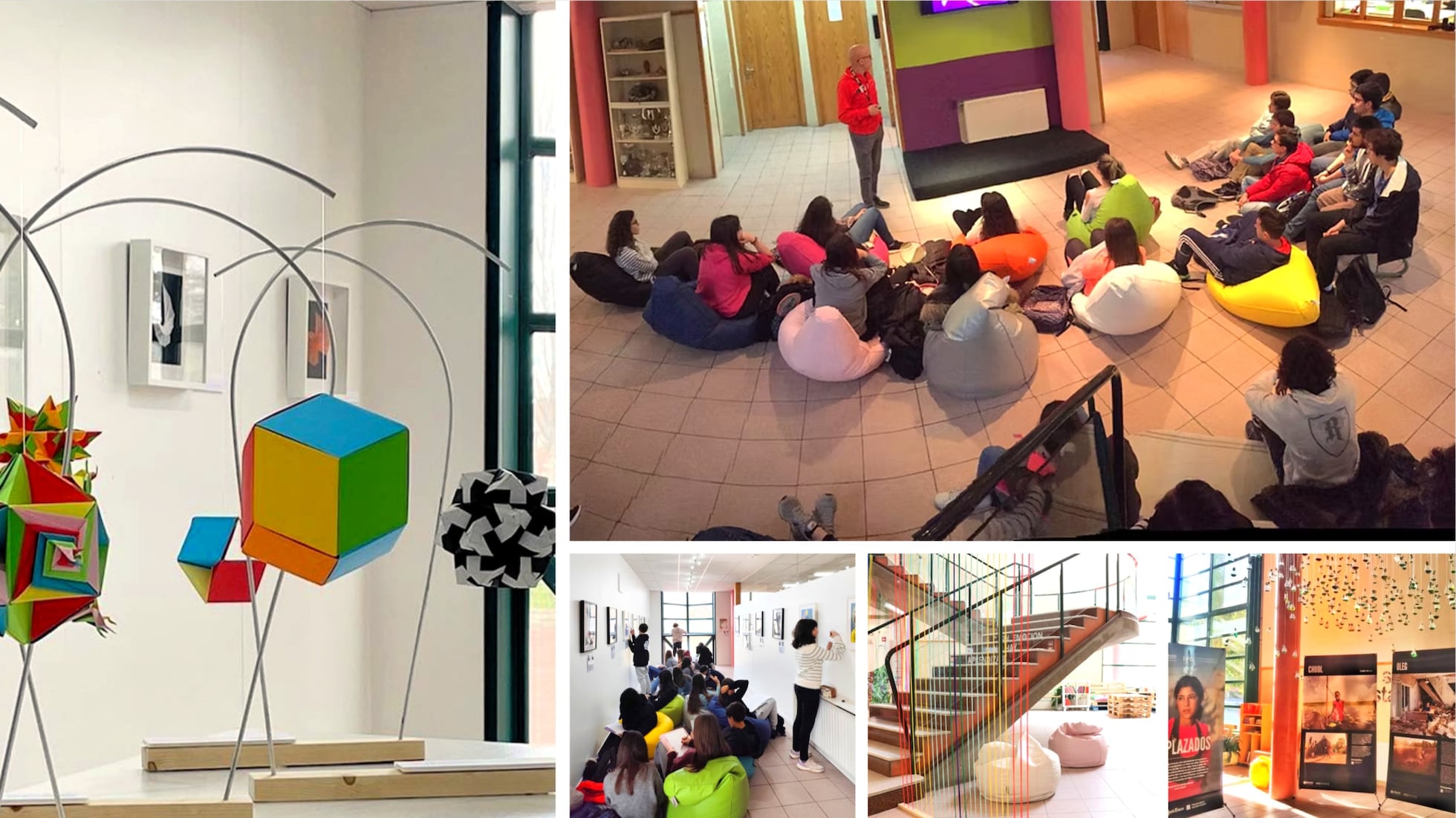 Un instituto transforma sus espacios para acercarse al conocimiento, el arte y la ética ...