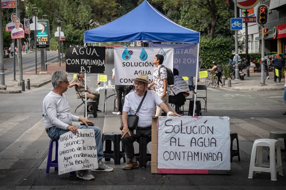 En la zona cero del agua contaminada en Benito Juárez: “Lo peor es no ...