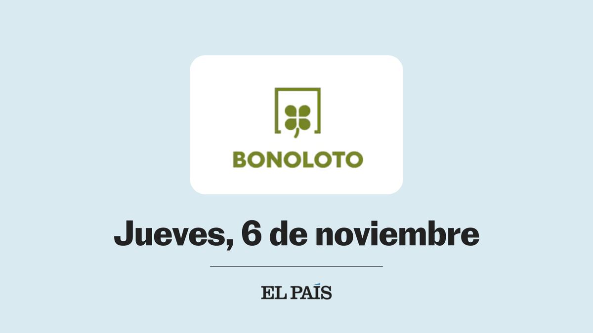 Bonoloto: comprobar sorteo del jueves 6 de noviembre | Sorteos ...