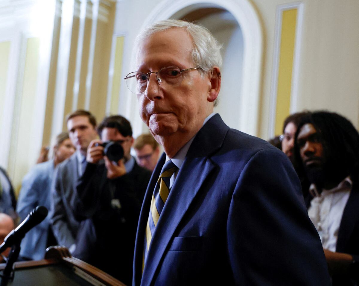 McConnell will step down as the Senate Republican leader in November ...