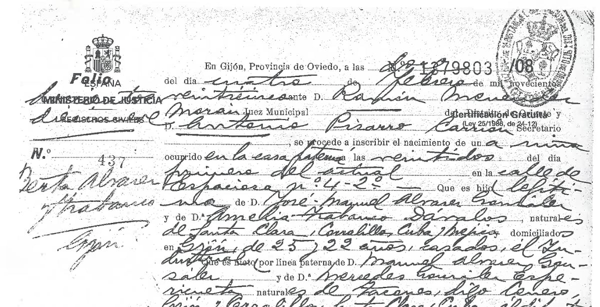 La lucha por ser español para honrar a la abuela Berta, una apátrida ...