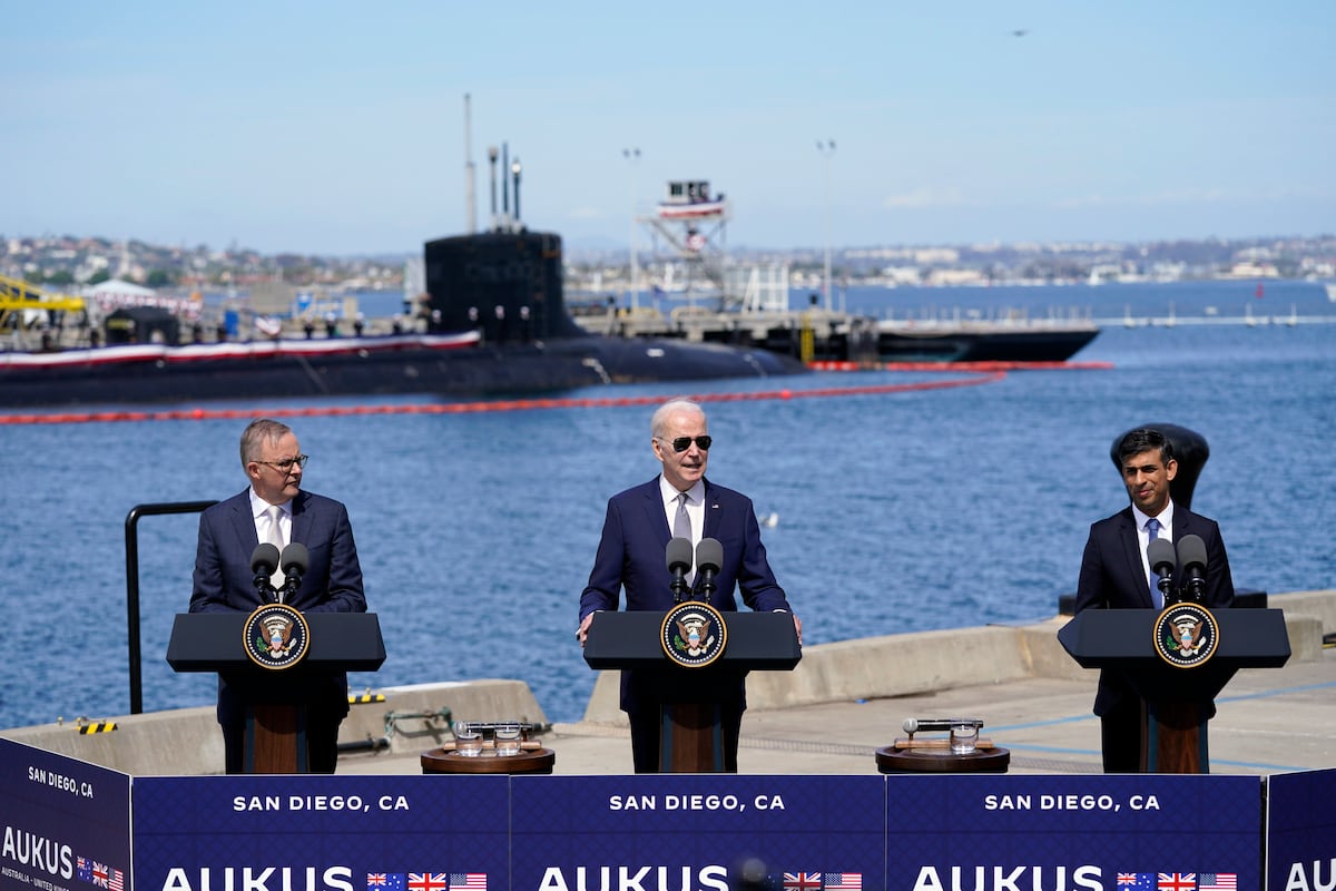Aukus: Estados Unidos, Reino Unido y Australia pactan desarrollar un nuevo tipo de submarino ...