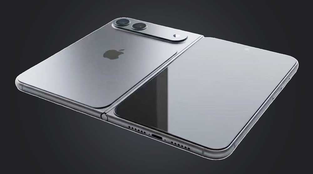 Este vídeo muestra el diseño del primer iPhone plegable con todo lujo ...