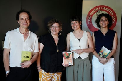 Ferran Garcia, Rita Bullwinkel, Tina Vallès, Mercè Galí y Marina Garcés ...