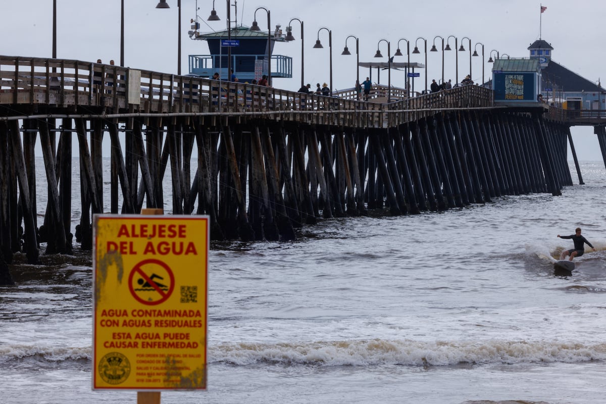 La playa más tóxica de Estados Unidos está en la frontera con Tijuana ...