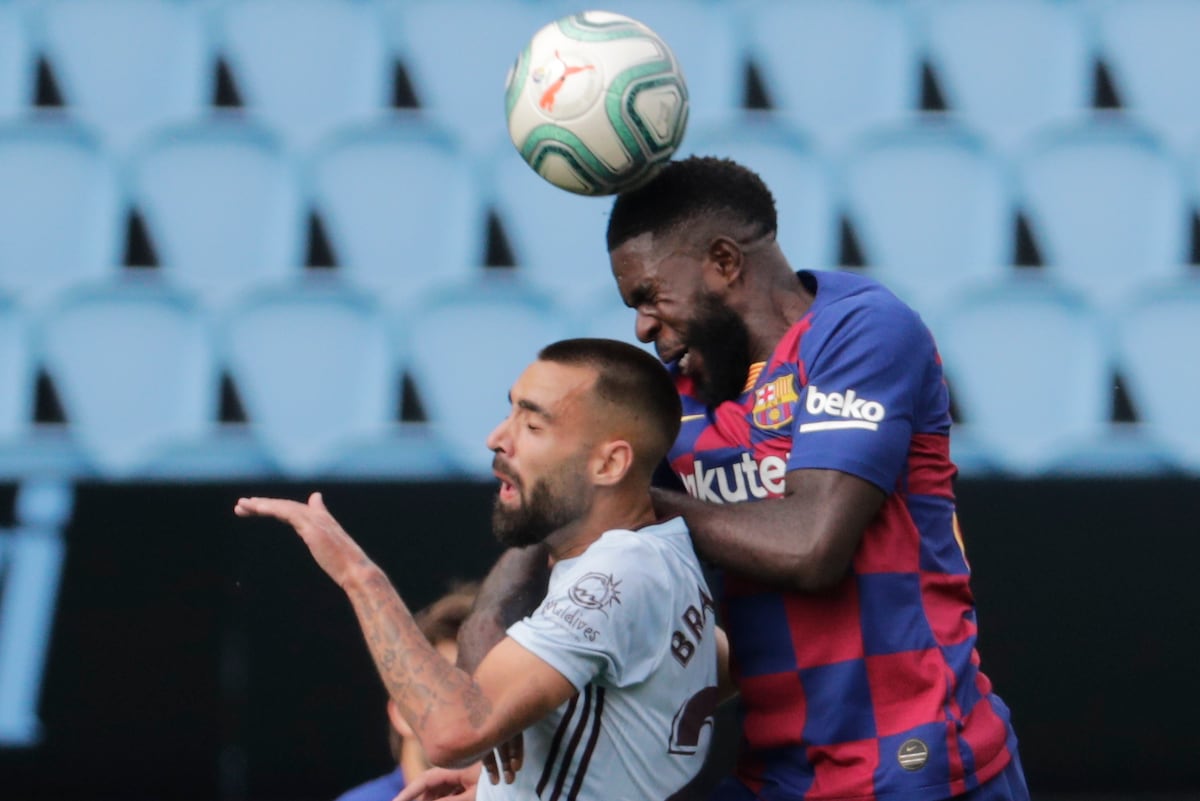 La rodilla de Umtiti vuelve a fallar | Deportes | EL PAÍS