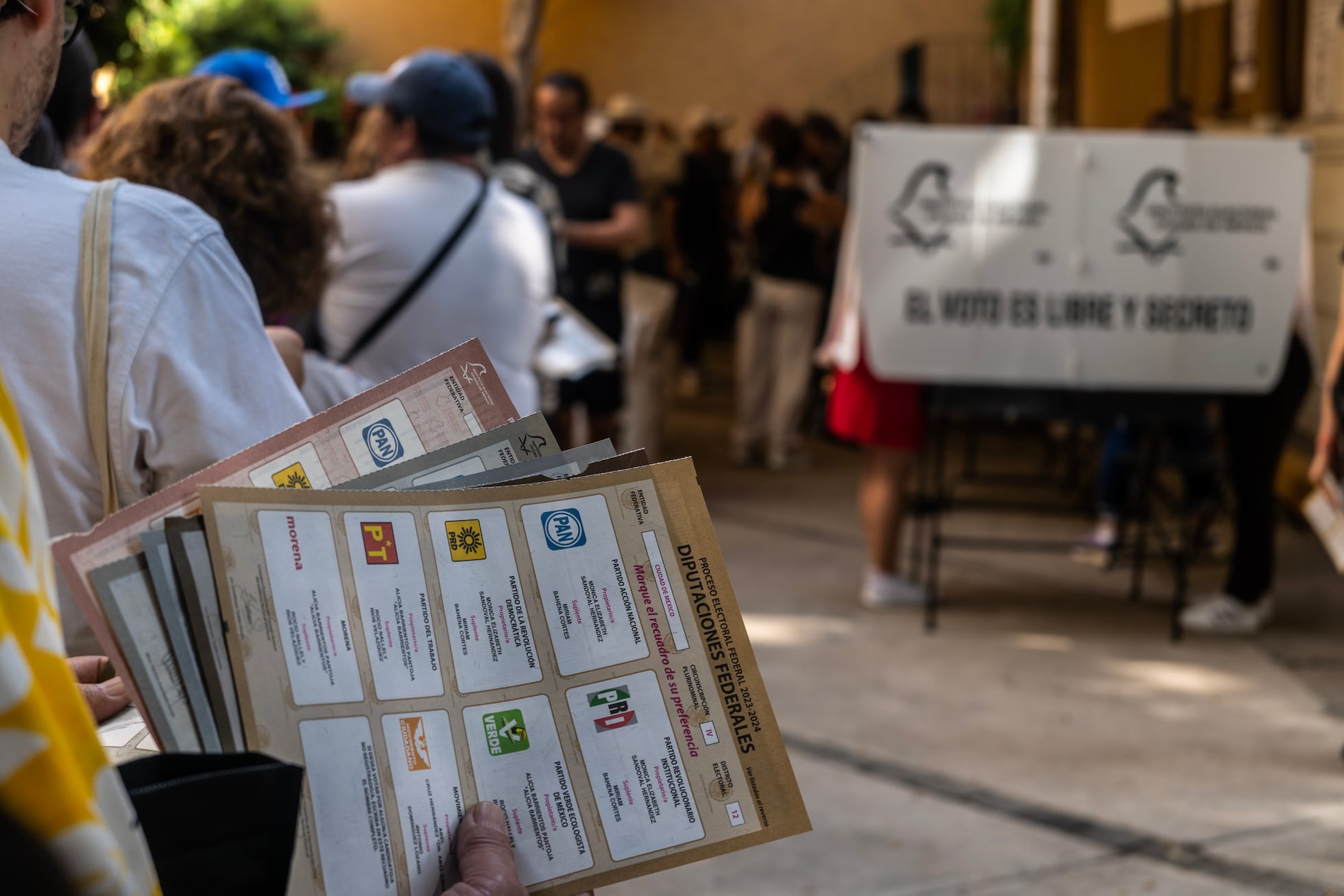 La jornada electoral 2024 de México, en imágenes | Fotos | Elecciones ...