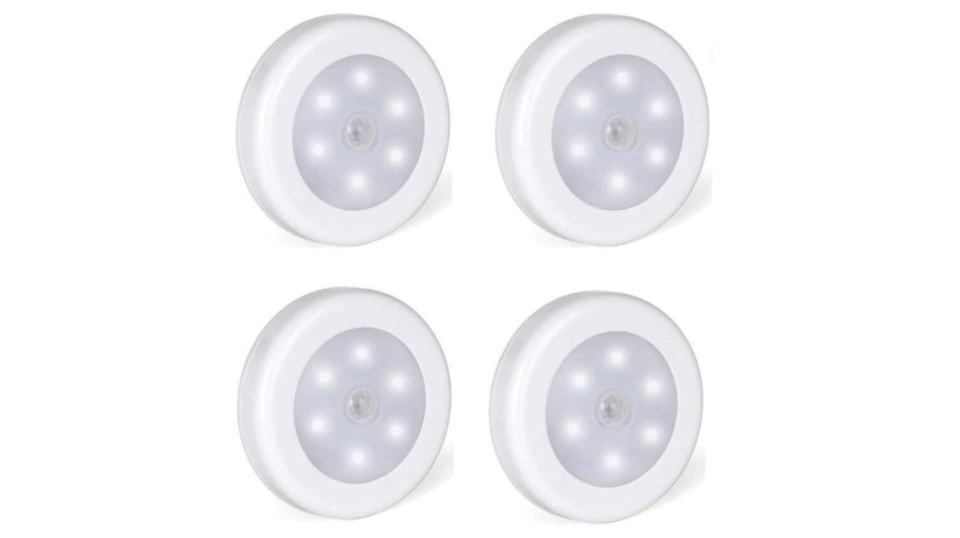 12 luces con sensor de movimiento para el interior y exterior de casa ...