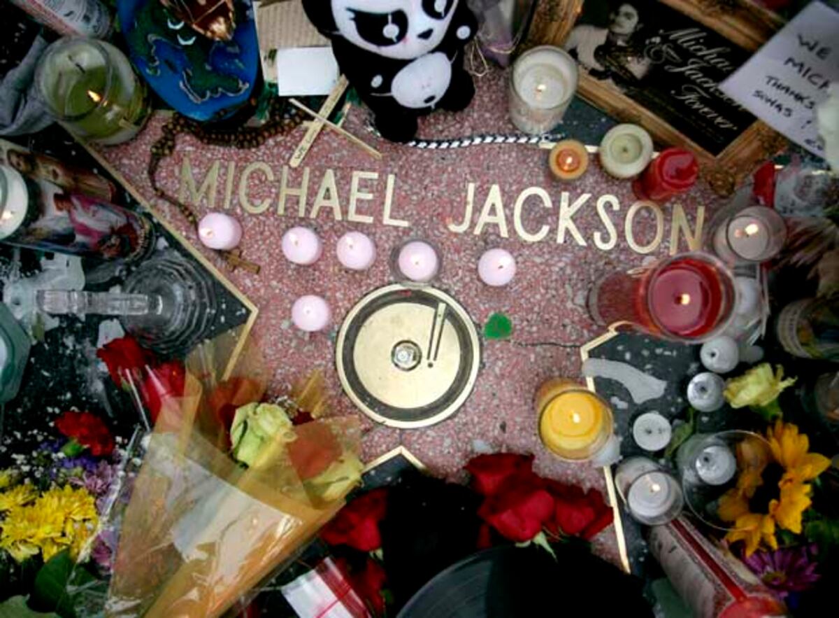 La estrella de Michael Jackson, en el paseo de la Fama | Cultura | EL PAÍS