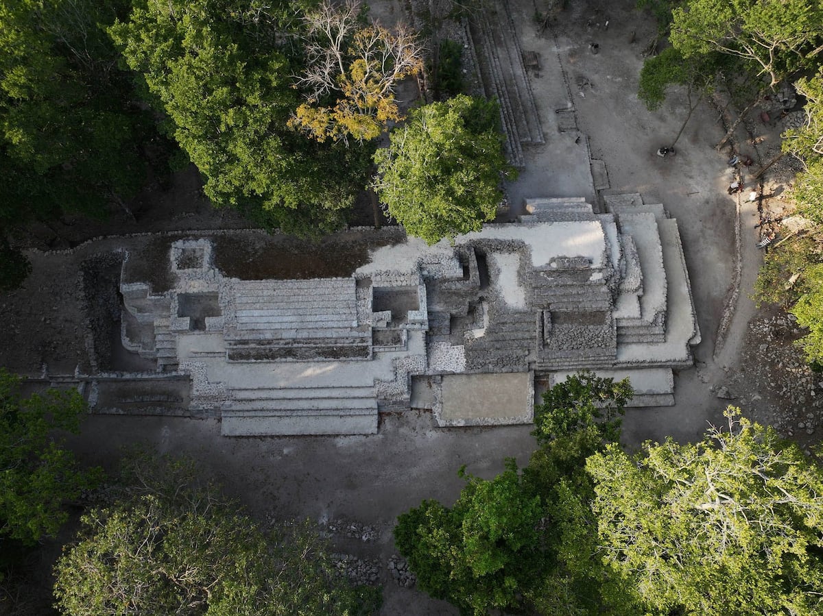 La zona arqueológica de Oxtankah, en Quintana Roo, reabre al público ...