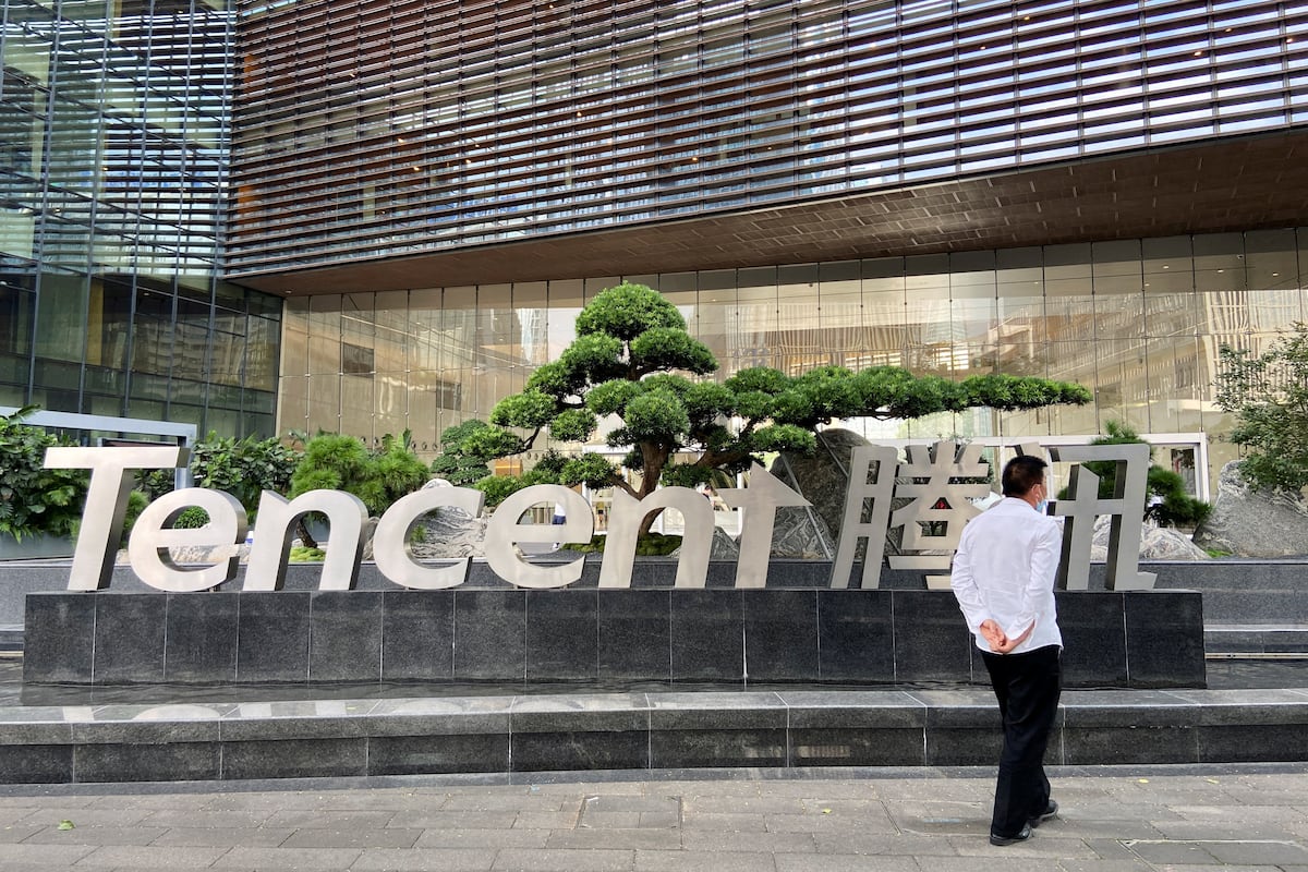 El gigante tecnológico chino Tencent ganó 3.408 millones en el primer ...