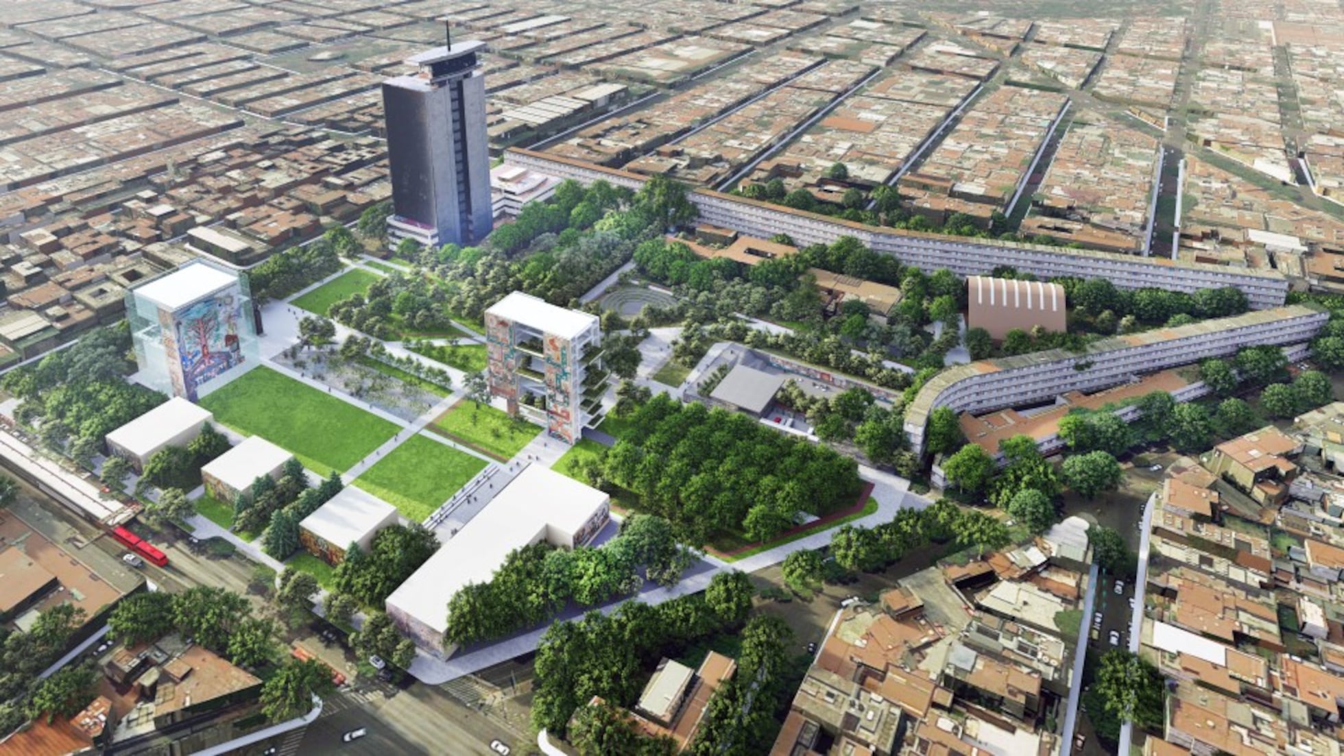 El Parque del Muralismo mexicano: las dudas envuelven la ambiciosa ...