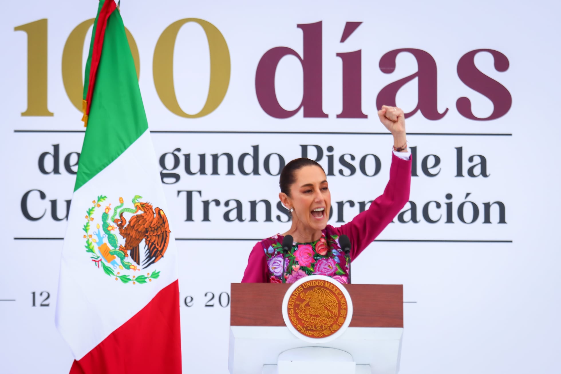 El evento del Claudia Sheinbaum en el Zócalo, en imágenes | Fotos | EL ...
