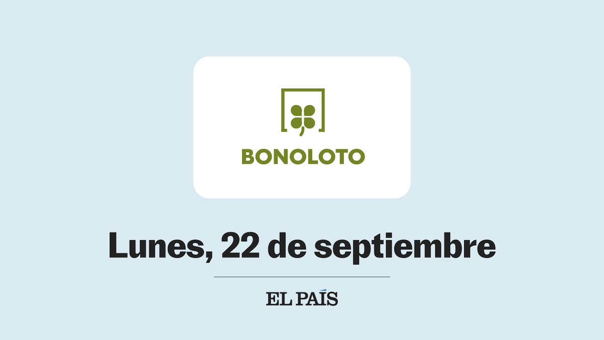 Bonoloto: comprobar sorteo del lunes 22 de septiembre | Sorteos ...