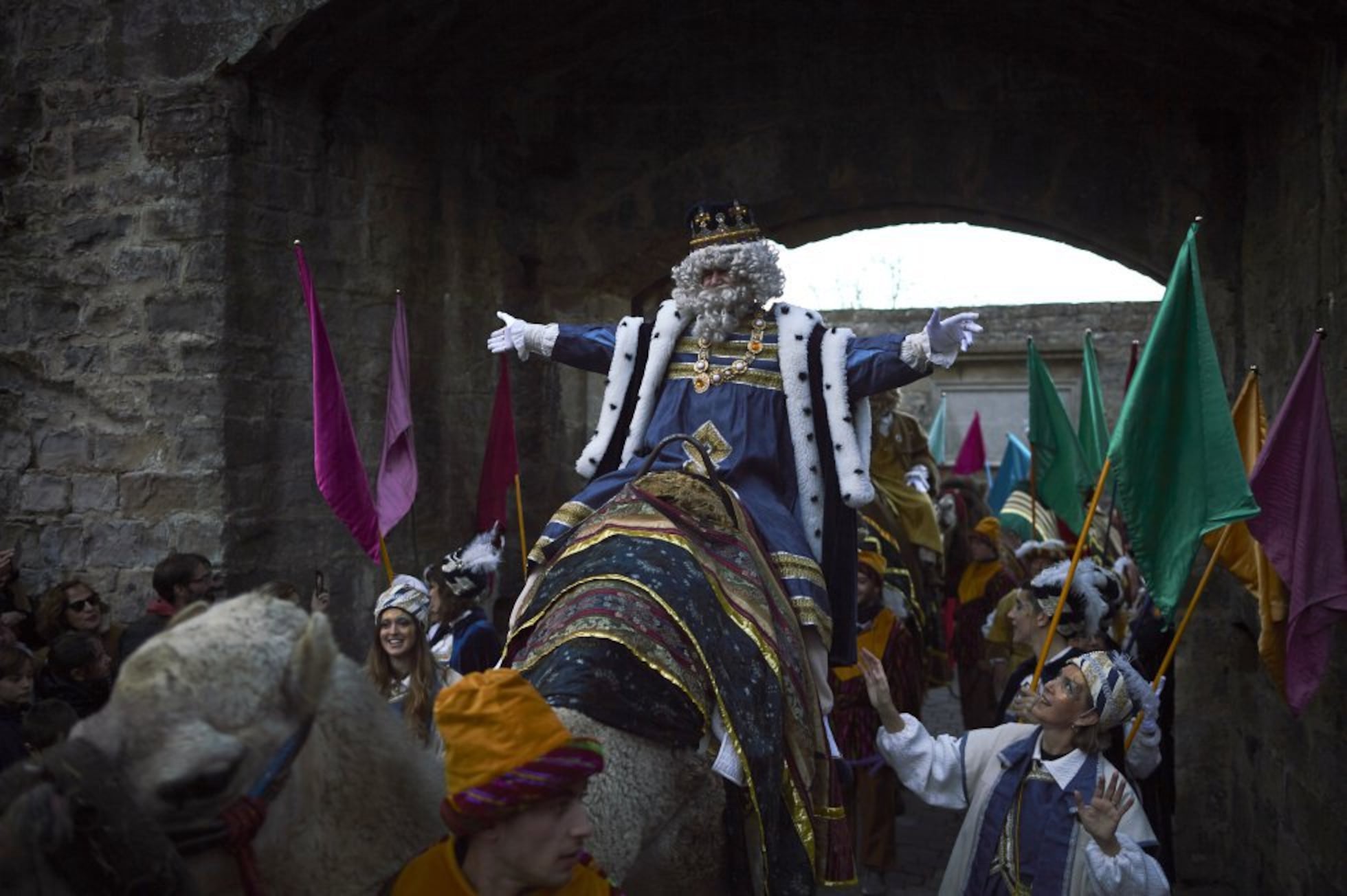 Christmas traditions In photos: The Three Kings arrive in Spain: In ...