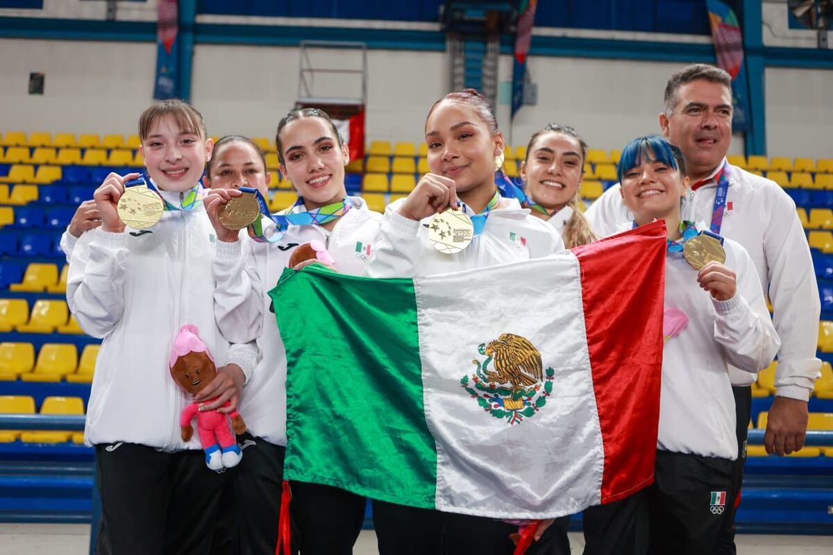 Alexa Moreno y Natalia Escalera guían al equipo mexicano de gimnasia al oro en los Juegos ...