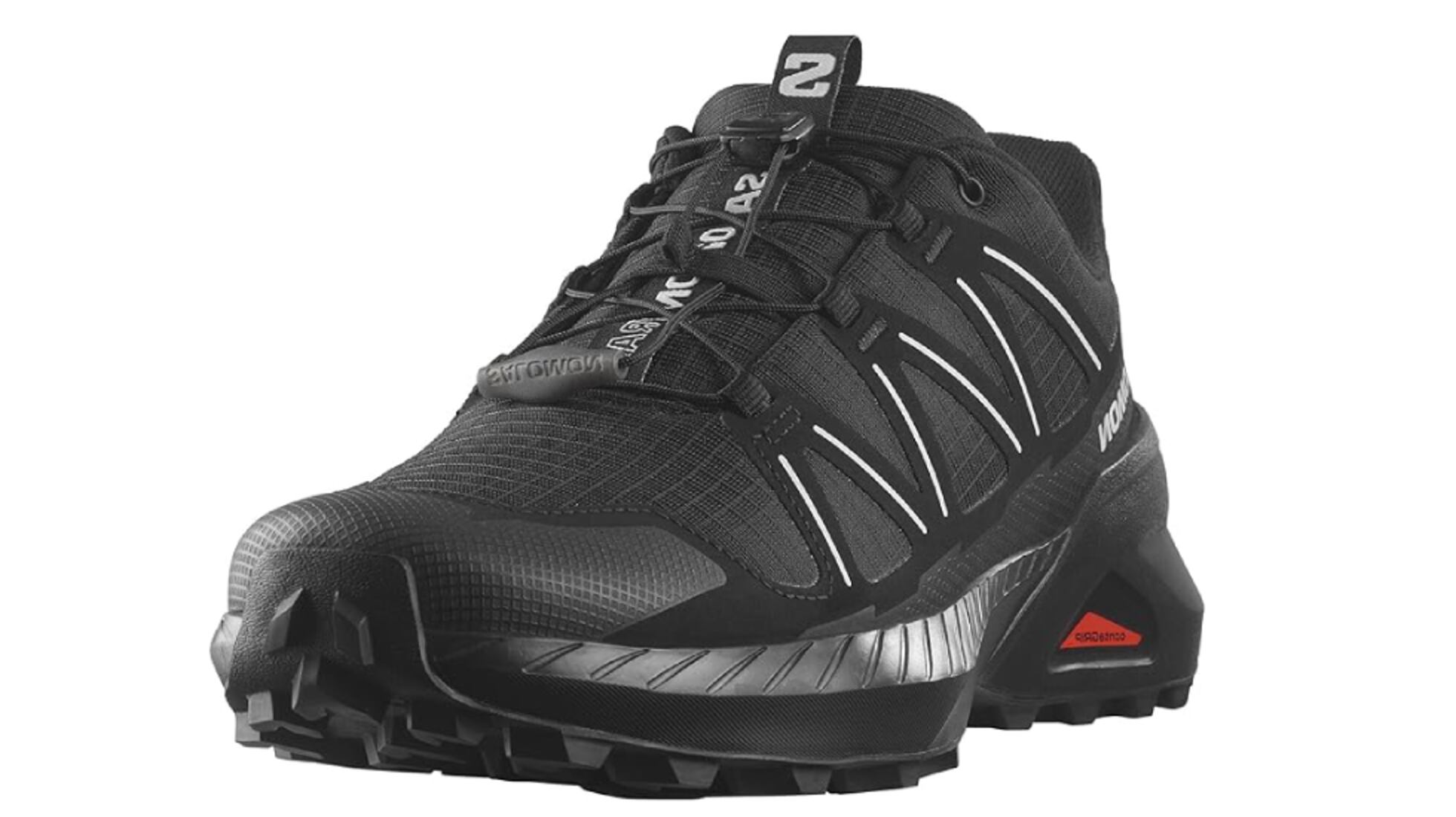 Las zapatillas de montaña Salomon con suela todoterreno y refuerzos ...