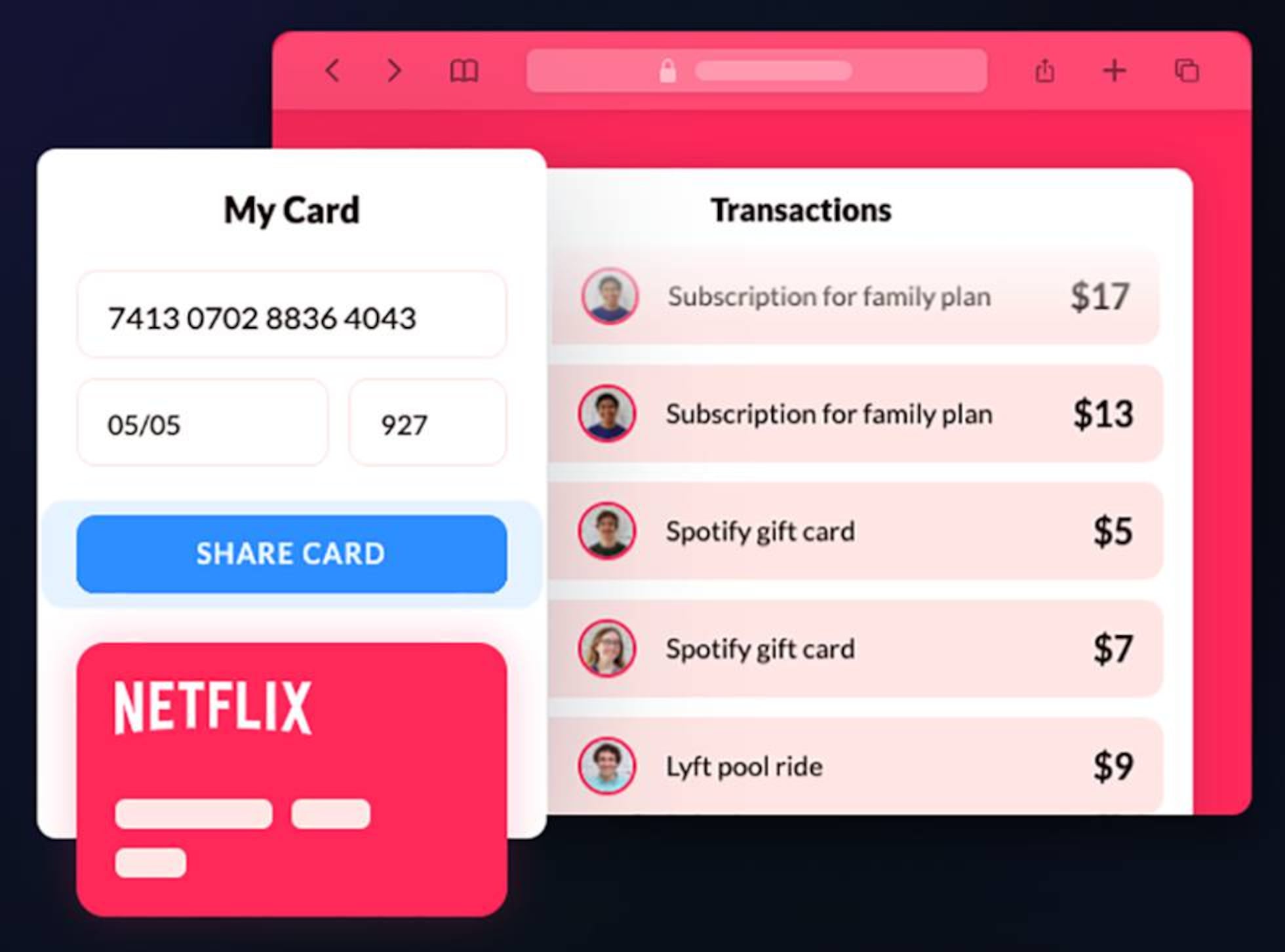 Olvídate de tu tarjeta: llegan las 'shared cards' para compartir con ...