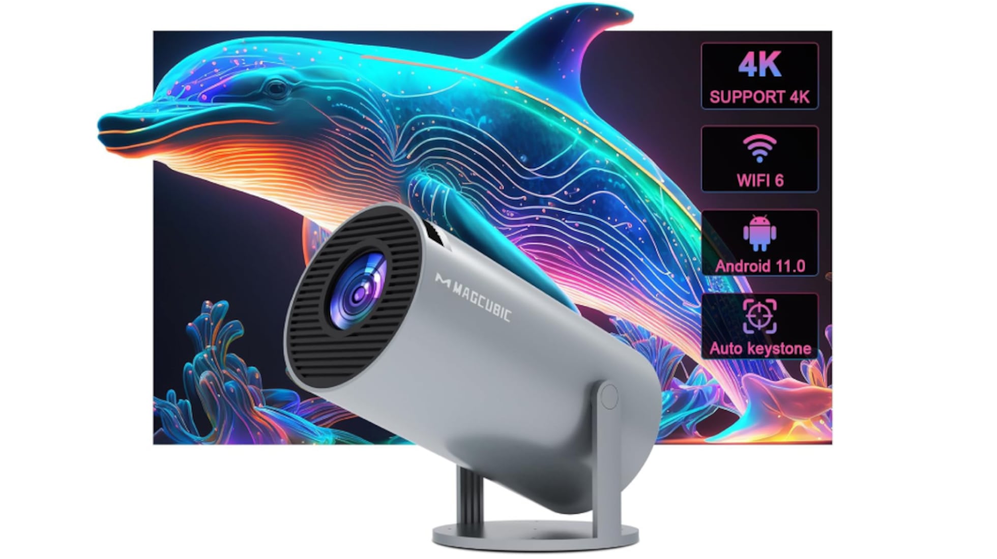 Hace un mes te hablamos del mejor proyector en Temu. Así es la versión ...